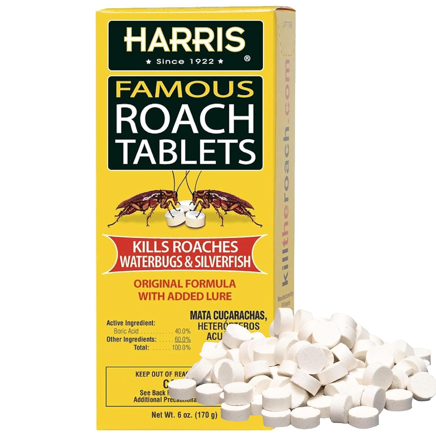 Say Goodbye to Roaches: Harris Boric Acid Tablets Reviewed! - German ...